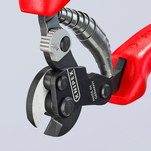 Small but powerful: The KNIPEX wire rope cutter 95 62 160 - Precision ...