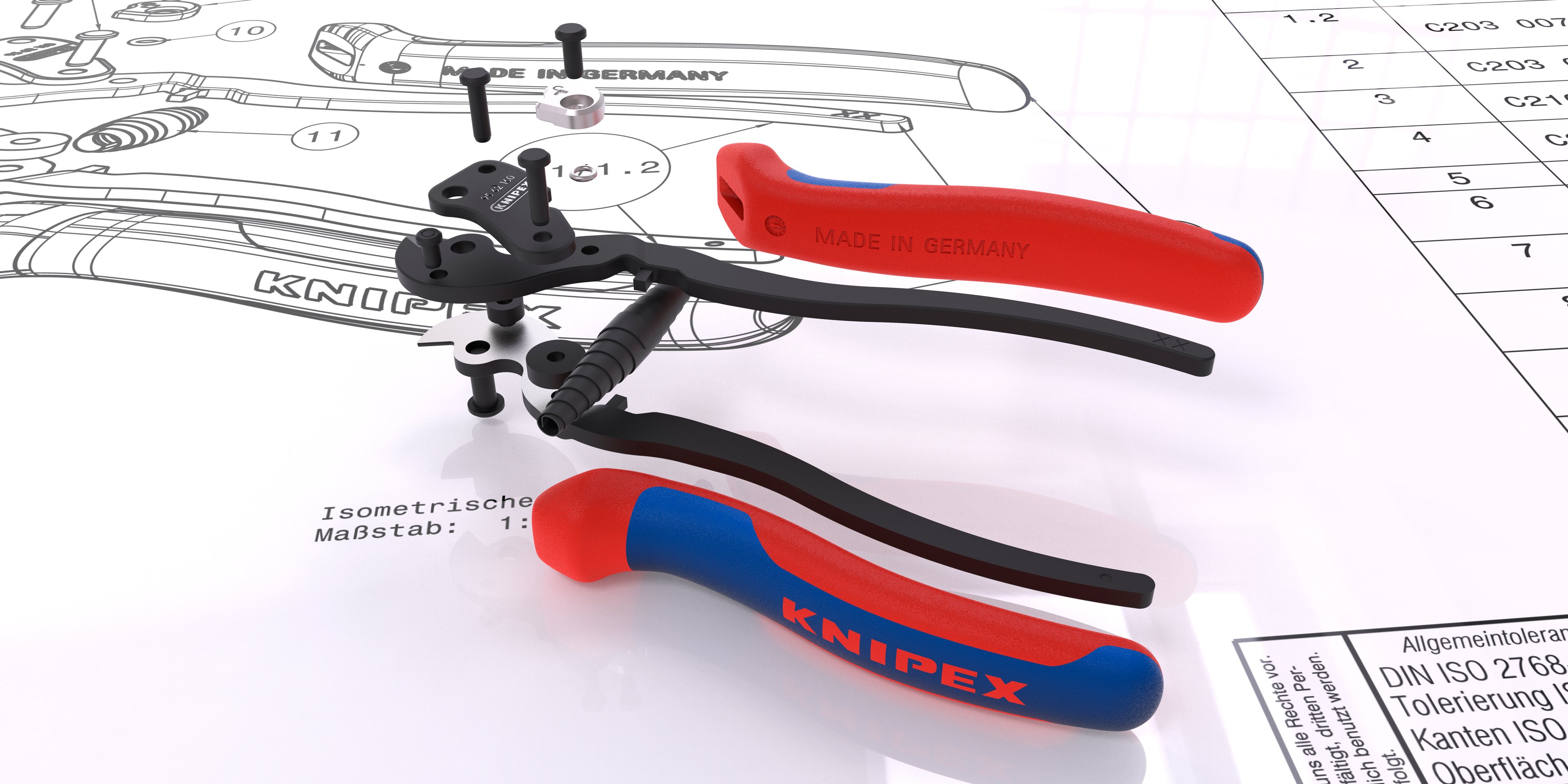 Small but powerful: The KNIPEX wire rope cutter 95 62 160 - Precision ...