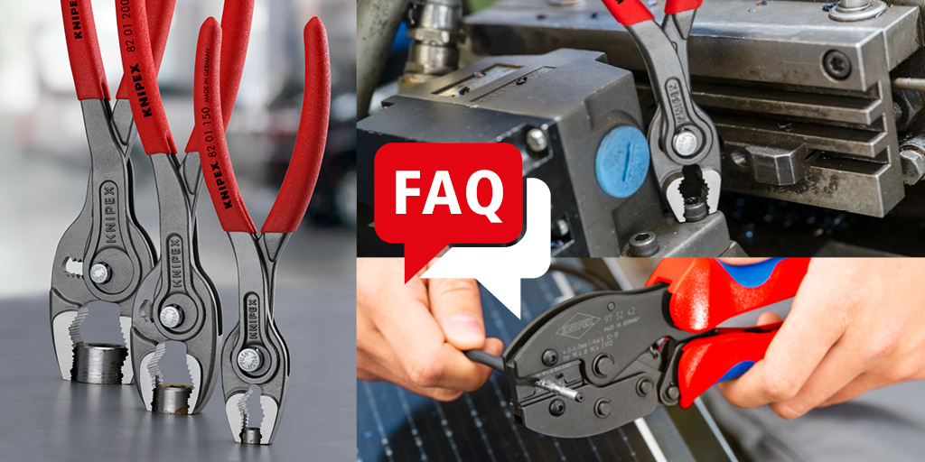 KNIPEX Uutuudet 2024: Vastauksia kysymyksiinne!